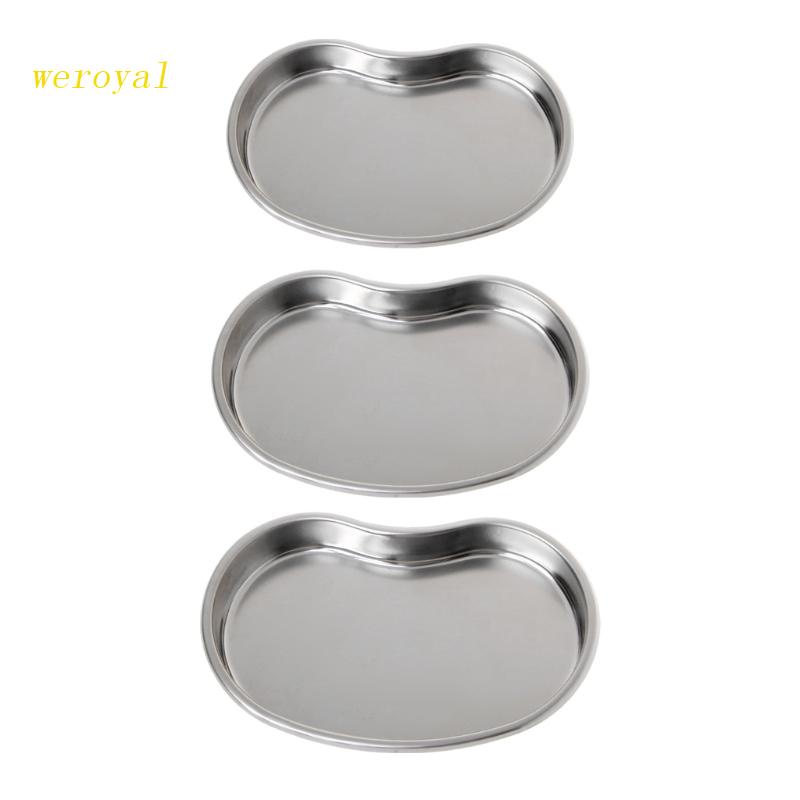 weroyal Kidney Shaped Emesis Basin Stainless Steel Kidney Tray Reusable ...