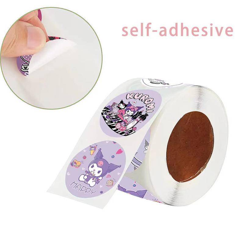 500Pcs/Set Sanrio Stickers Scrapbook Gift Stationery Label Stickers ...