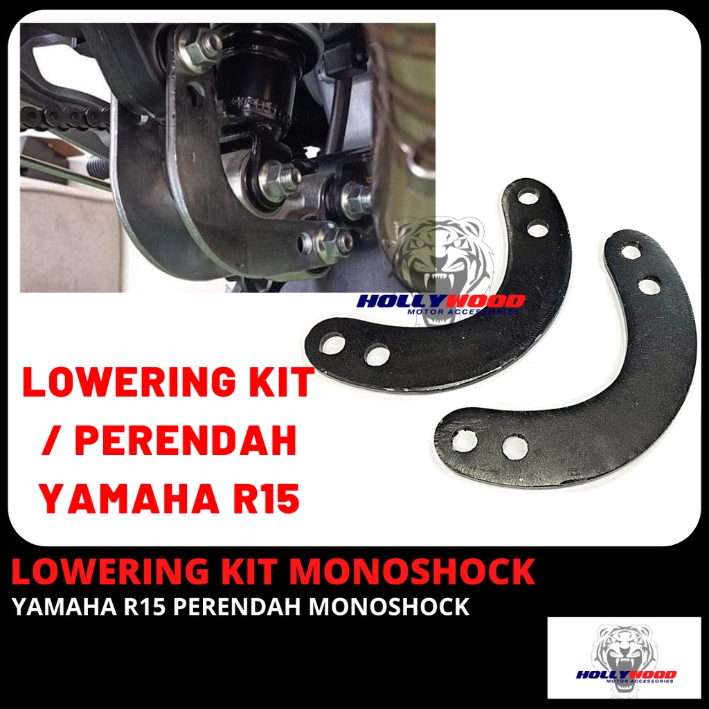 Yamaha R15 R15M MT15 BRACKET LOWERING KIT HEAVY DUTY Thick PLATE For ...