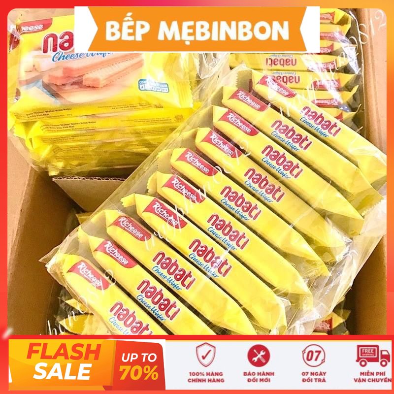 Pack Of 10 Packs Of nabati Cheese Sponge Cake 17g / Pack | Shopee Singapore