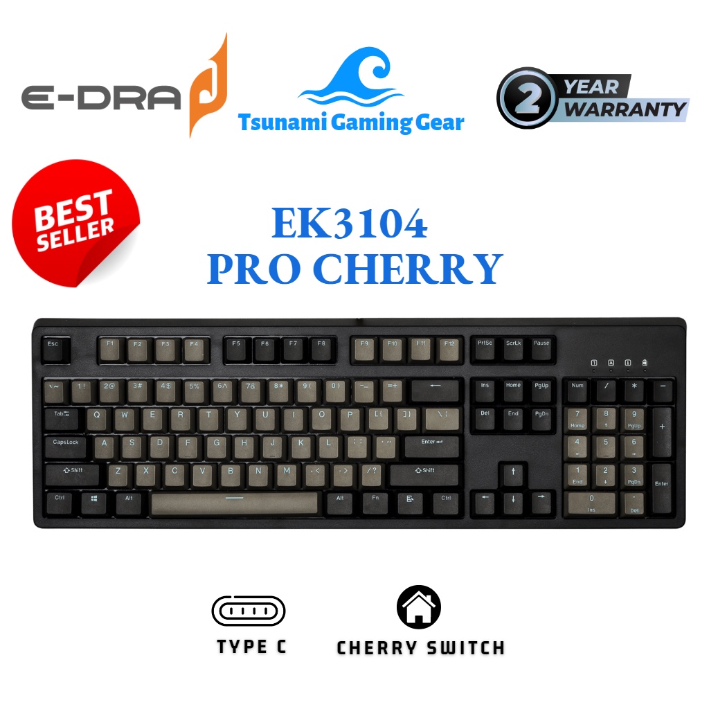 Genuine E-Dra EK3104 Pro Cherry SKY DOLCH mechanical keyboard (high ...