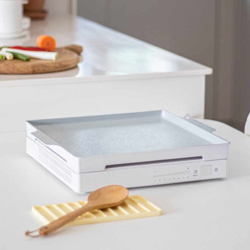 Corelle Seka The slim Induction Just White + Exclusive Grill | Shopee ...