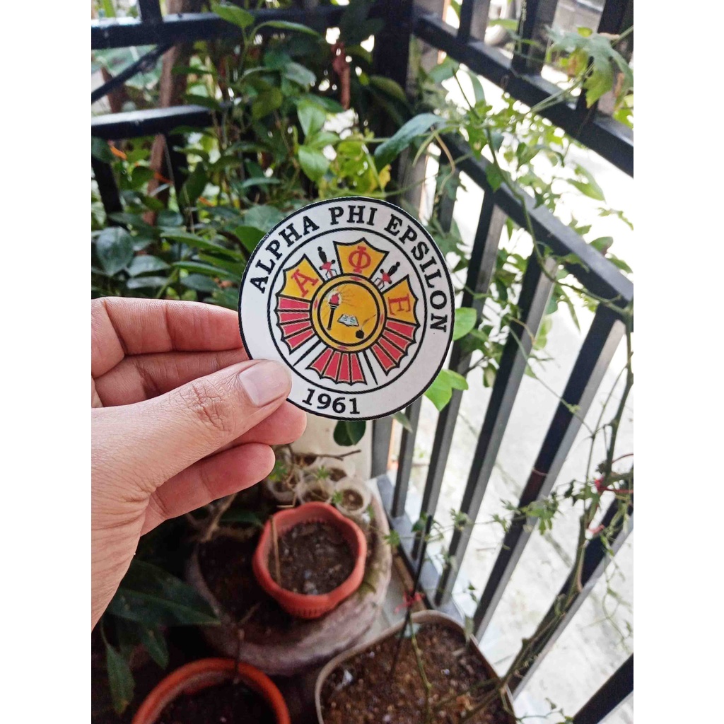 ALPHA PHI EPSILON Waterproof Car Sticker LOGO 3 inches(car out door ...