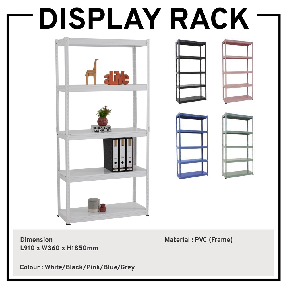 Display Rack Metal Rack Boltless Rack Storeroom Rack HDB Storage ...