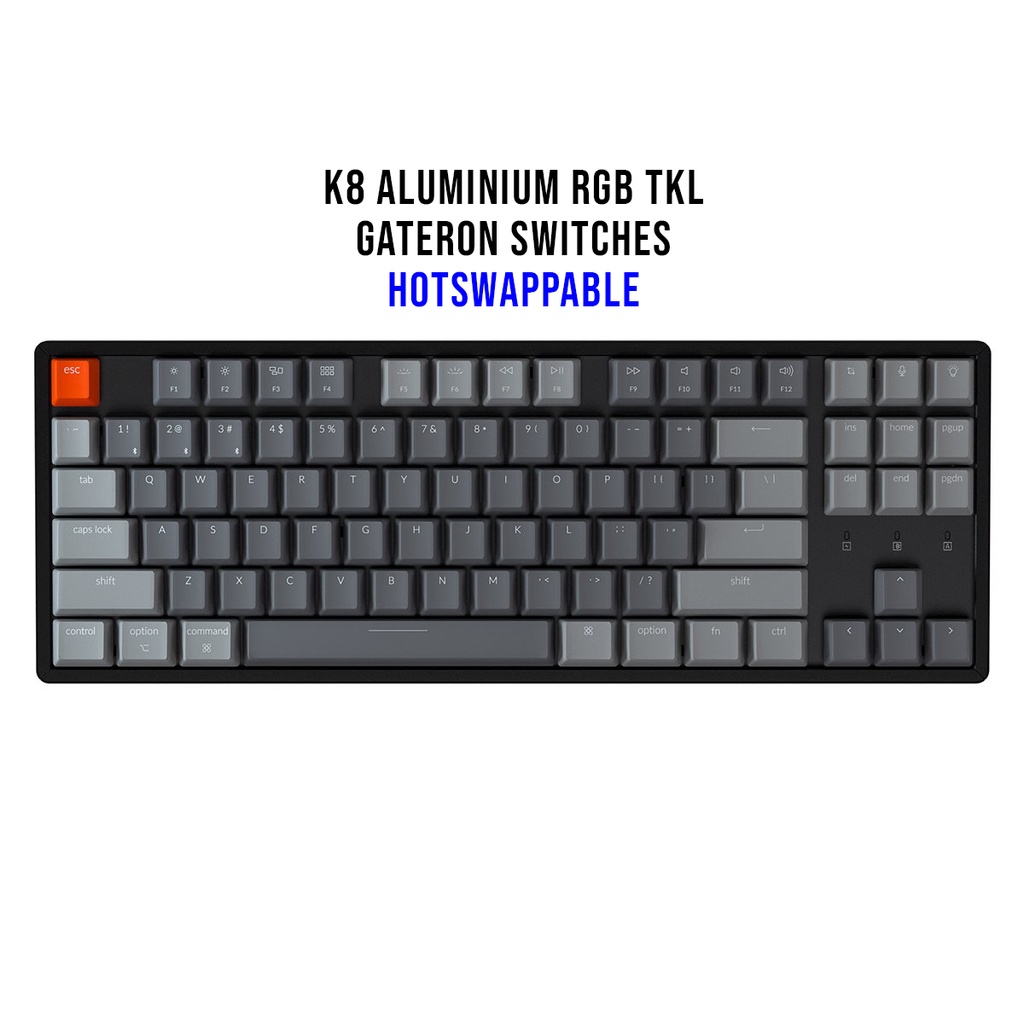 Keychron Pro/K2/K4/K6/K8/K10 Wireless Bluetooth RGB Gateron Optical ...