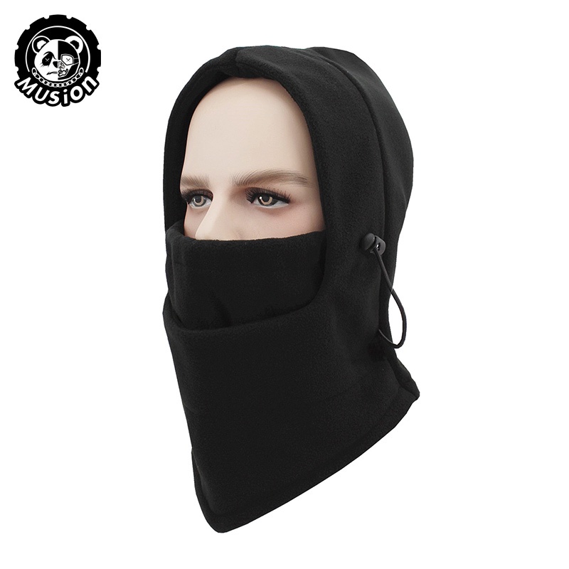 Musion Thermal Ski Balaclava Adjustable Ski Warm Face Mask Windproof ...