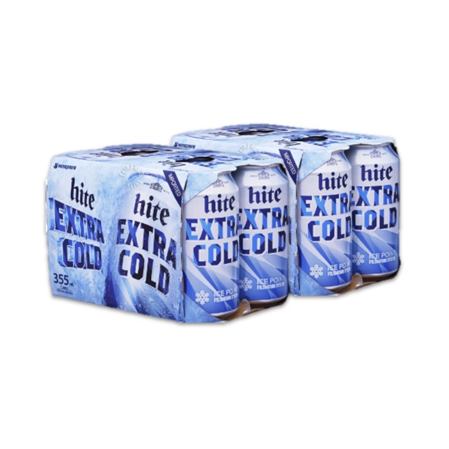 [Bundle of 2] Hite Extra Cold, 6 x 355ml [Korea] | Shopee Singapore