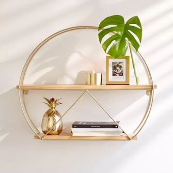 New 2 Stacking Round Model Wall Shelves - Wall Shelf - Wall Decoration ...