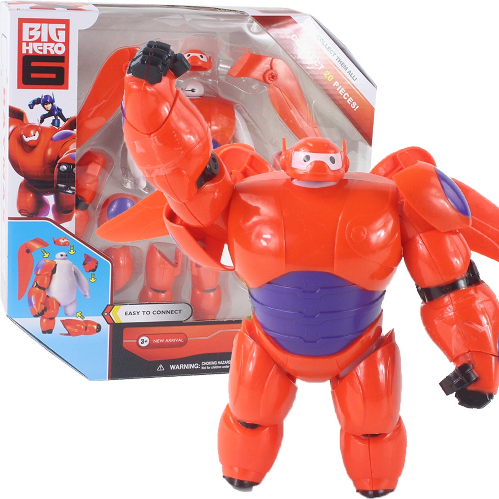 New Fashion Holiday Gift Kids Toys 16cm Big Hero 6 Baymax Robot 6 ...