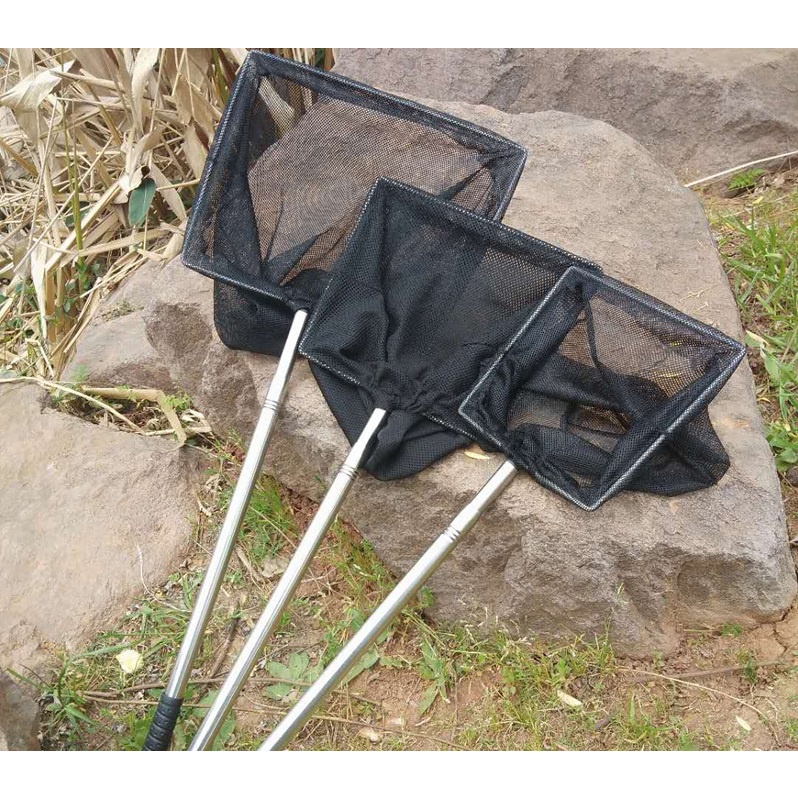 NEW!!! SAUK IKAN Boleh Lipat Net Portable Penyauk Ikan Pancing Fishing ...