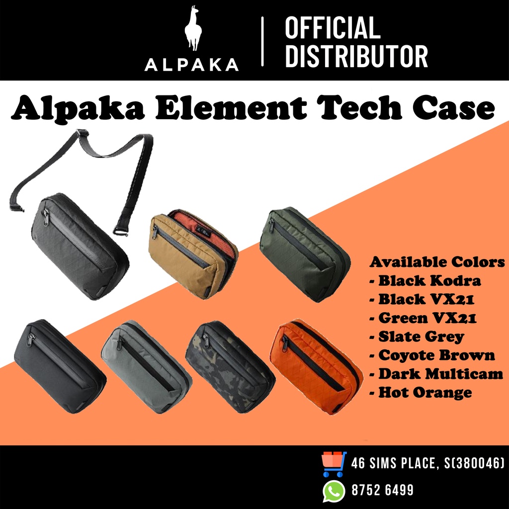 [Price Drop] ALPAKA Element Tech Case 2.1L With Sling Included For iPad Mini 6 VX21 & VX25 ...