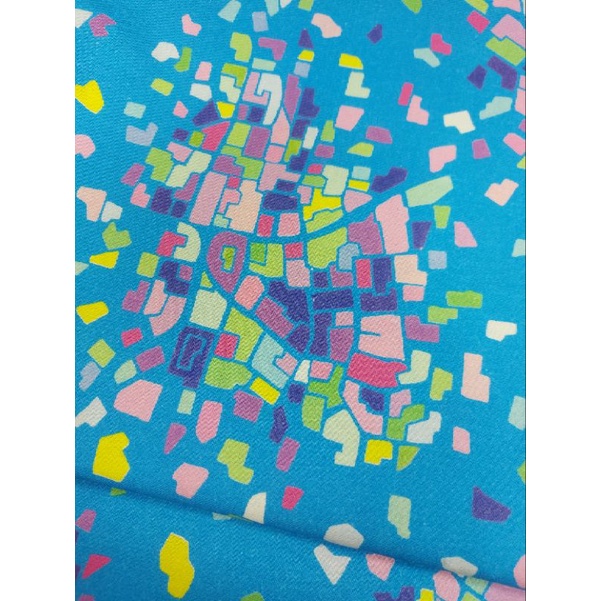 Japanese Fabric nora Irregular Graffiti Style Cotton Cloth (Width 110cm ...