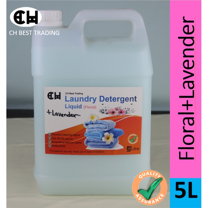 Laundry Detergent Liquid [5L] Sabun Basuh Baju | Shopee Singapore