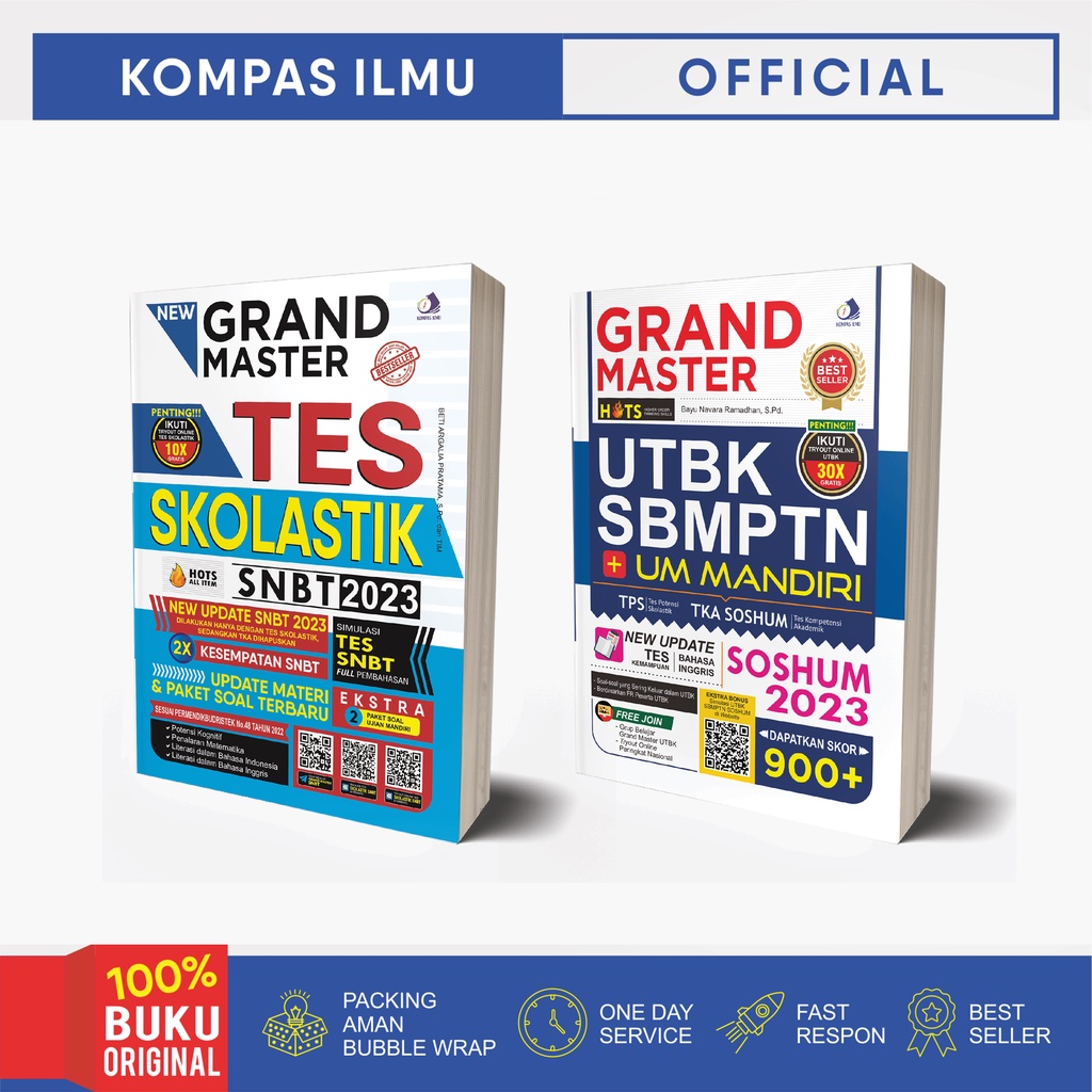 Compass Book Science Grand Master School Test SNBT Utbk Sbmptn Soshum ...