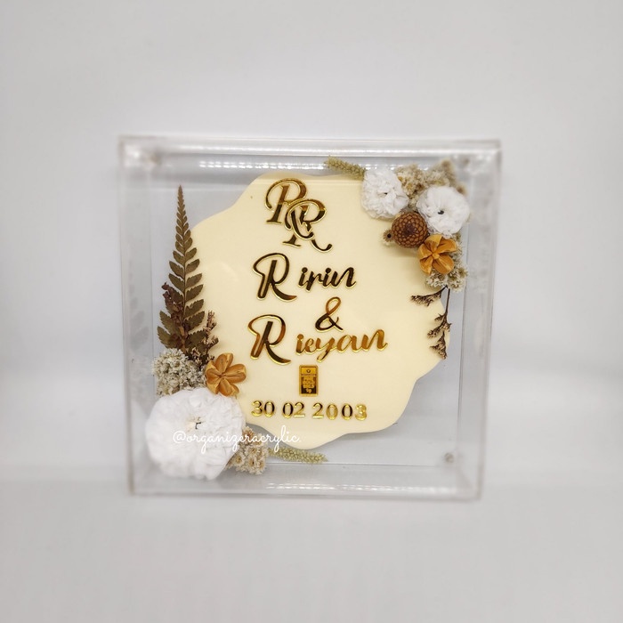Acrylic dowry box/dowry frame/wedding dowry | Shopee Singapore