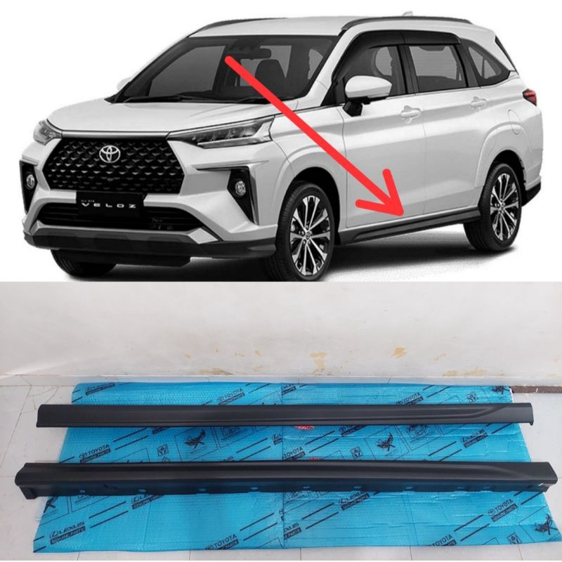 Side Skirt All New Veloz 2022/Side Skirt Avanza Xenia 2022/Side Bodykit ...