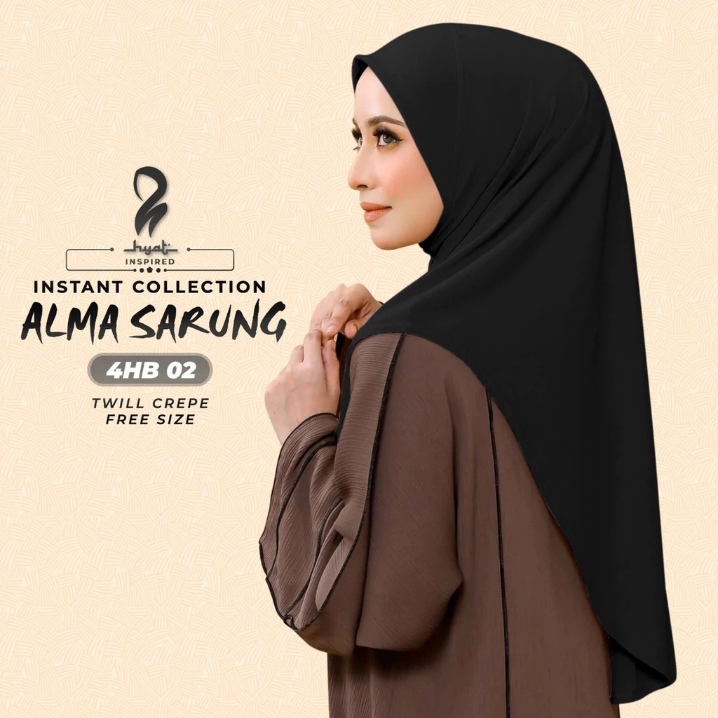Hyat Instant Alma Sarung Collection (4HB) | Shopee Singapore