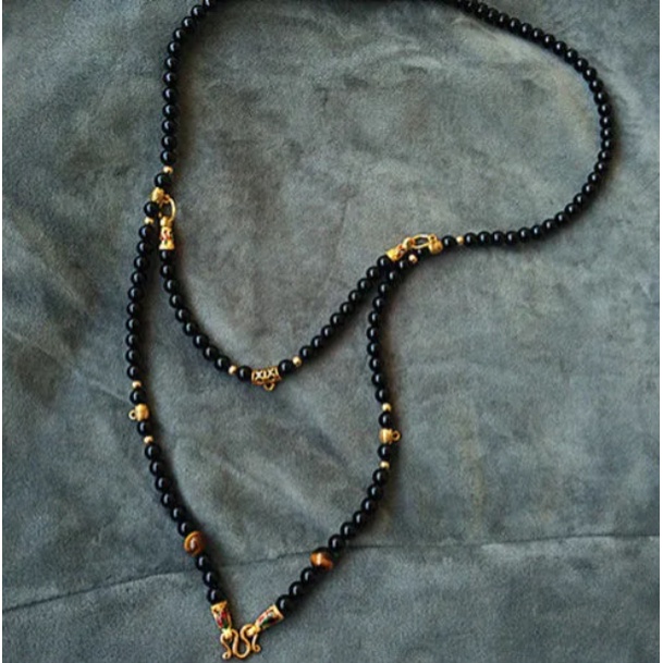 Thai Buddha brand chain double necklace rope b Thailand Amulet hanging ...