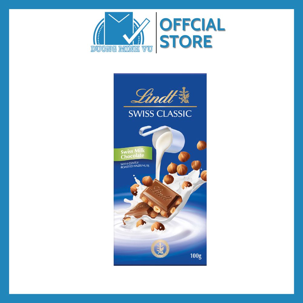 Lindt Swiss Classic Almond Milk Chocolate 100g | Shopee Singapore
