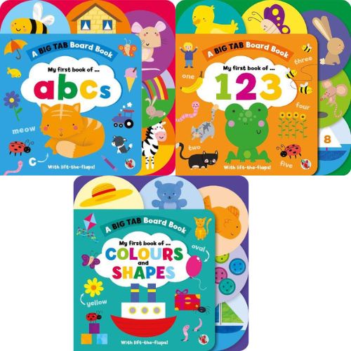 Big Tab World : 123/ABC/Shapes And Colours (Centumn) | Shopee Singapore