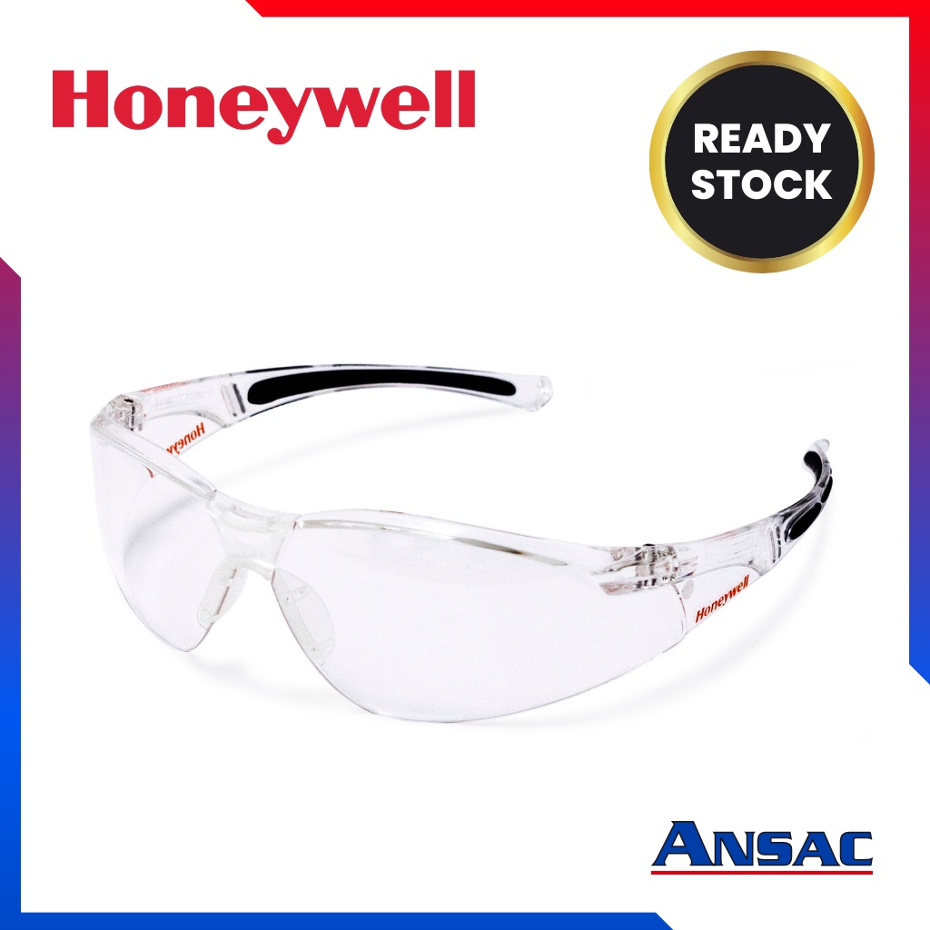 Honeywell A800 Clear Frame Safety Glasses-Comfort/Anti-Fog/Light-Weight ...