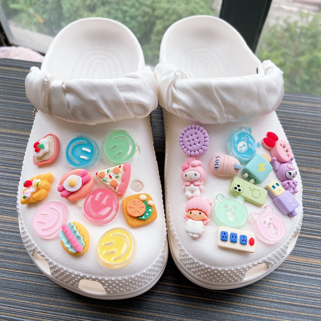 New crosc Men's and Women's DIY jibbits Set Series Shoe Charms ...