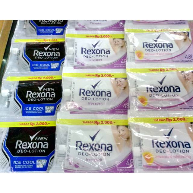 Rexona Perenceng Sachet Contains 12 Pcs | Shopee Singapore
