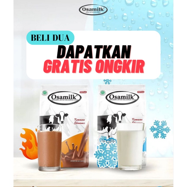 Osamilk Fattening Milk 500GR/Stamina In The Month Of Ramadan | Shopee ...