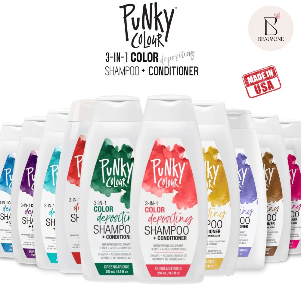 USA Jerome Russell Punky Colour 3-IN-1 Color Depositing Shampoo ...
