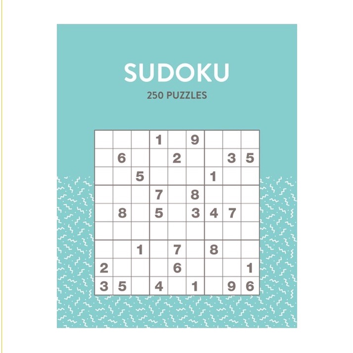 Sudoku Activity Book For Adults & Kids With 250 Puzzles (288 Pages ...