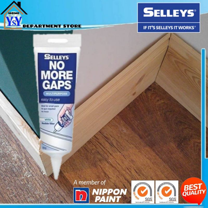 SELLEYS®-NO MORE GAPS PUTTY & FILLER | WHITE | MULTI PURPOSE | GAP ...