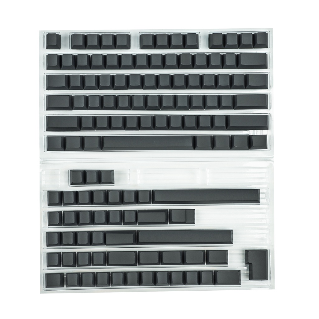 YMDK Blank 121 119 Keys Cherry Profile Black-gray White Red Thick PBT ...