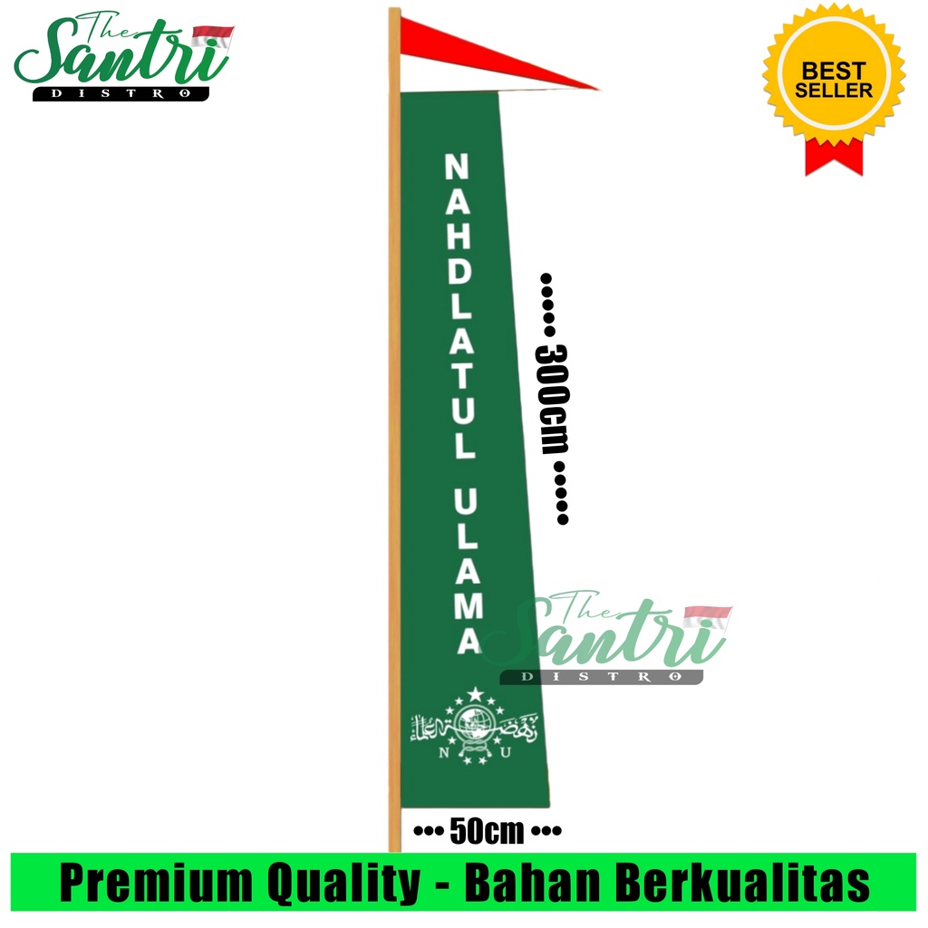 Nahdlatul Ulama Pennant/NU Pennant Pennant Nahdhatul Ulama Pennant/Long ...