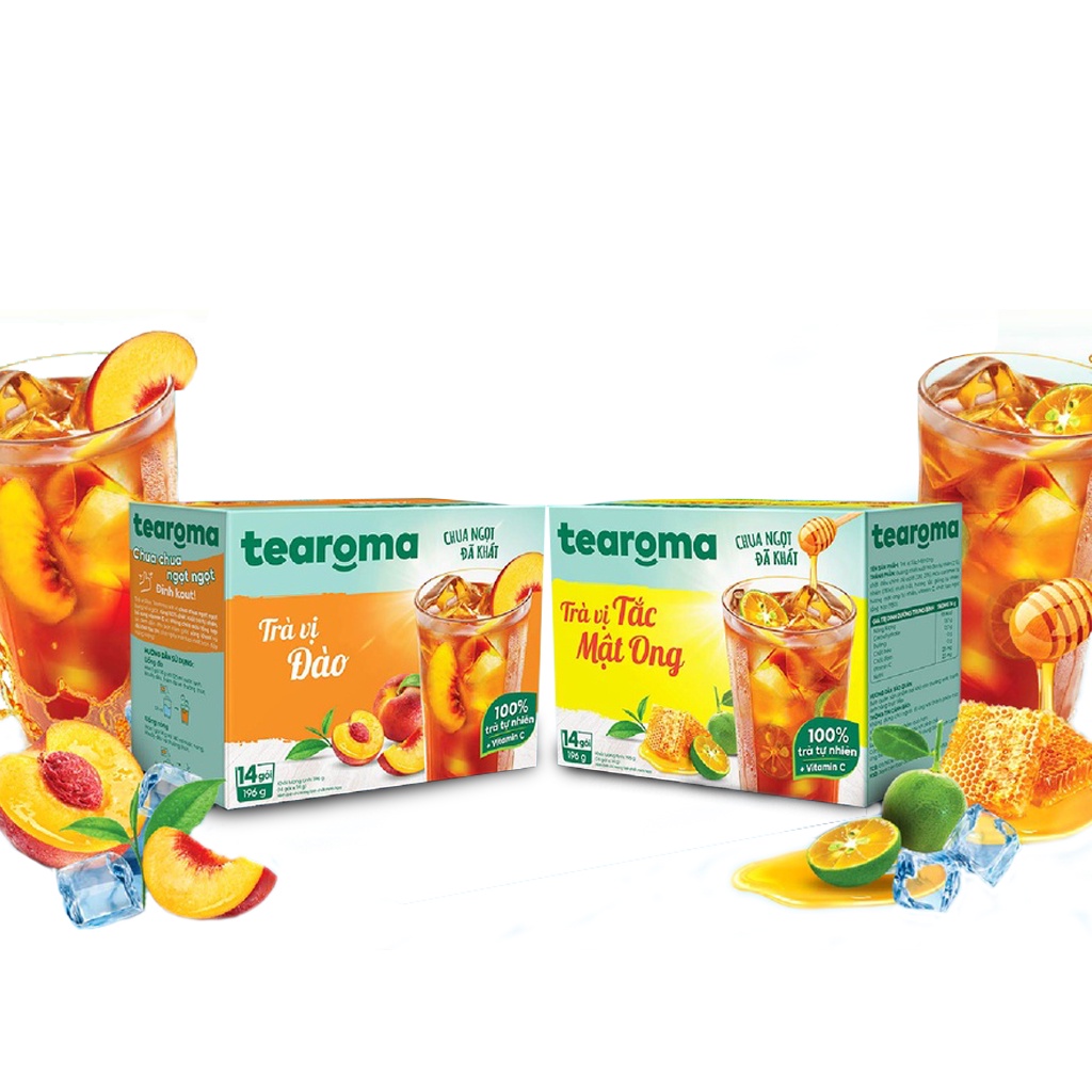 Tearoma Instant Tea box 196g (14 packs) | Shopee Singapore