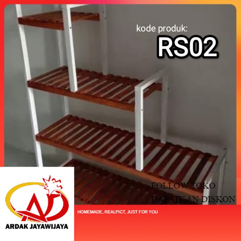 KAYU Multipurpose WOODEN STORAGE RACK / WOODEN STORAGE RACK ...
