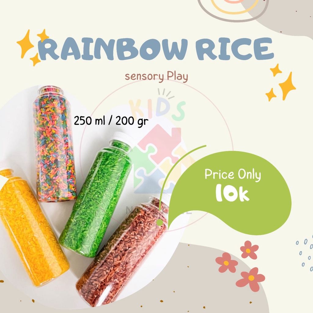 Sensory Play rice/ Sensory Play rice/ Sensory rice color rice/Rainbow ...