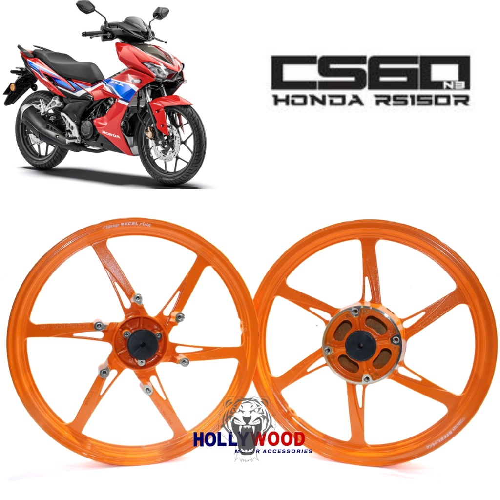 HONDA RS RS150 RSX RSX150 SPORT RIM TAKASAGO EXCEL ASIA FRONT 1.60x17 ...