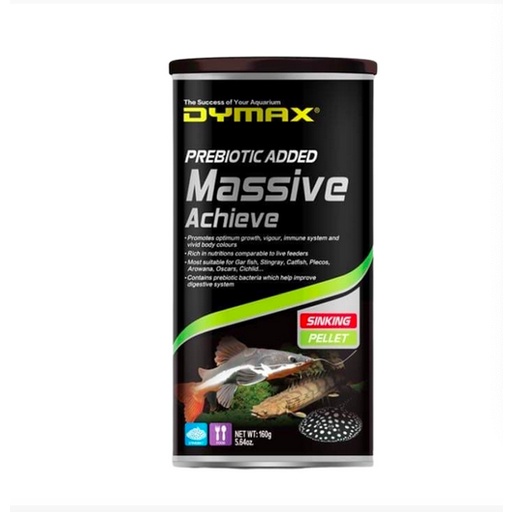 DYMAX Prebiotic Added Massive Achieve Sinking Wafers (160g) | Shopee ...