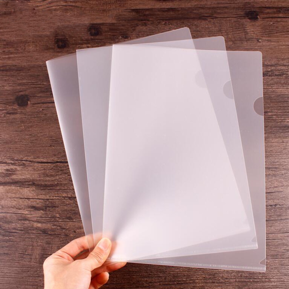 2PCS Clear Presentation Files Paper Cover Transparent Binding PVC ...