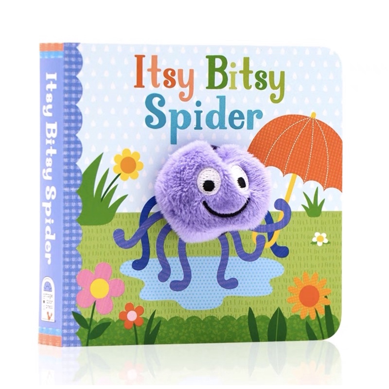 Finger Puppet book Baby board book book English nursery rhyme play book ...