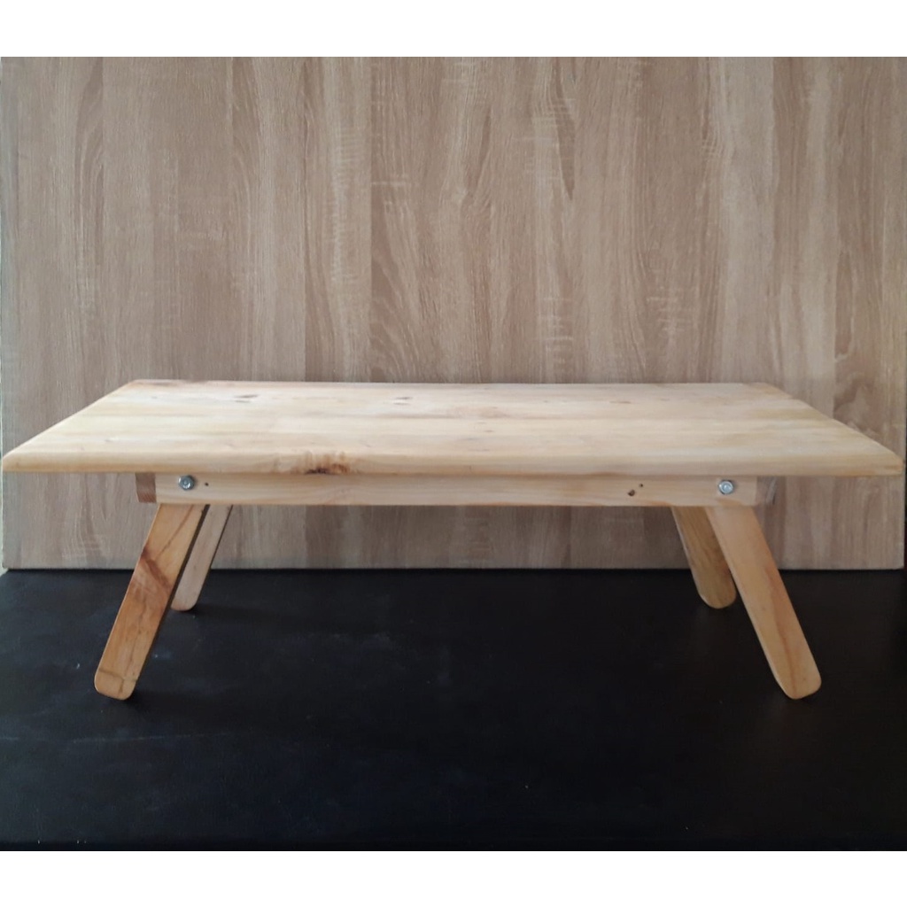KAYU Roekre Dutch Teak Wood Table Foldable 80x40cm- Lesehan Folding ...