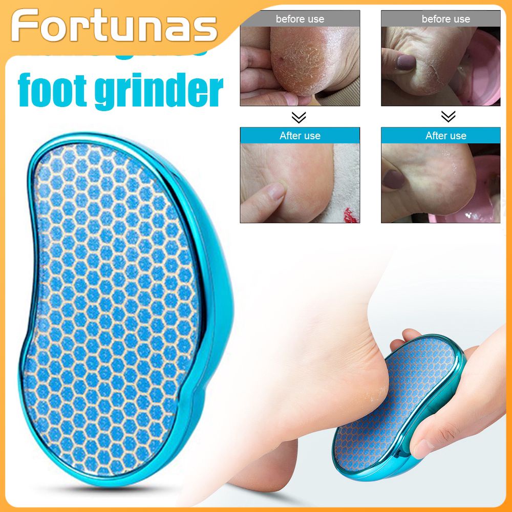 Nano Glass Foot Grinder Foot Skin Smoother Exfoliator De-skin Grinding ...