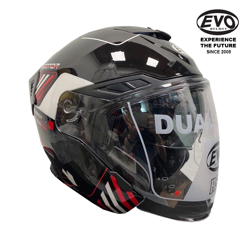 EVO RS9 Energy Helmet (FREE EVO RS9 HELMET & HEVIK HELMET BAG) | Shopee ...