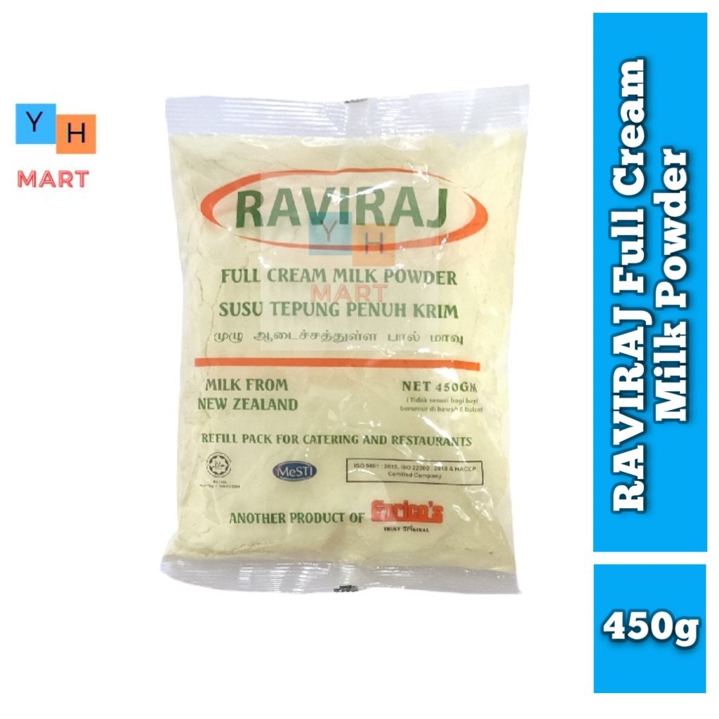 Enrico's RAVIRAJ Full Cream Milk Powder / Susu Tepung Penuh Krim [ 450g ...