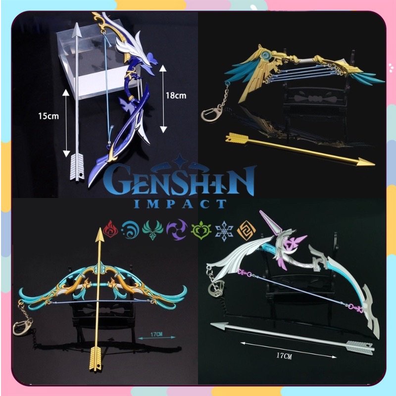 The Model Provided In The Premium Genshin Impact 17cm Long Metal ...