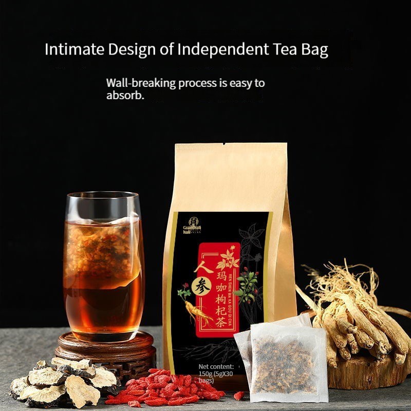 Suo Yang sustained kidney five treasure tea ginseng eight treasure ...
