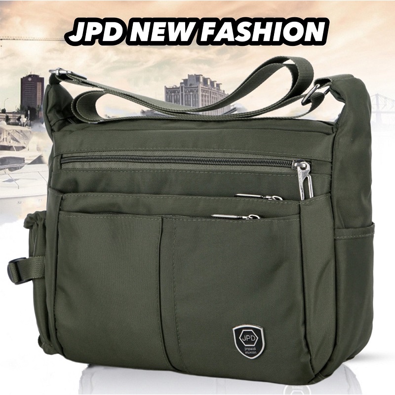 JPD Fashion Men Sling Bag Shoulder Bag Messenger Bag Kettle Water ...