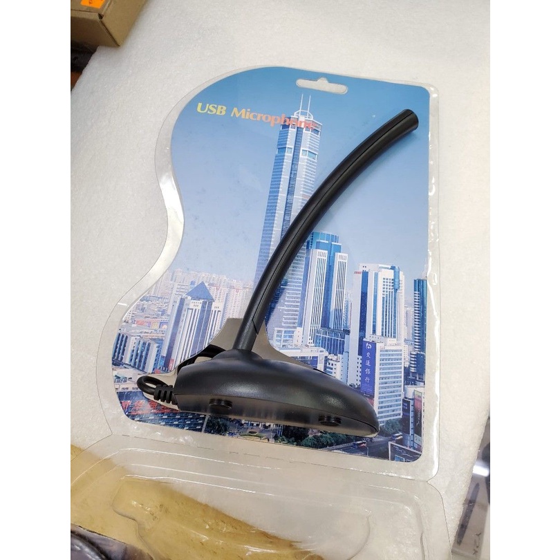 USB Microphone (Microphone in ADC Digital Audio Input)(Black) | Shopee ...