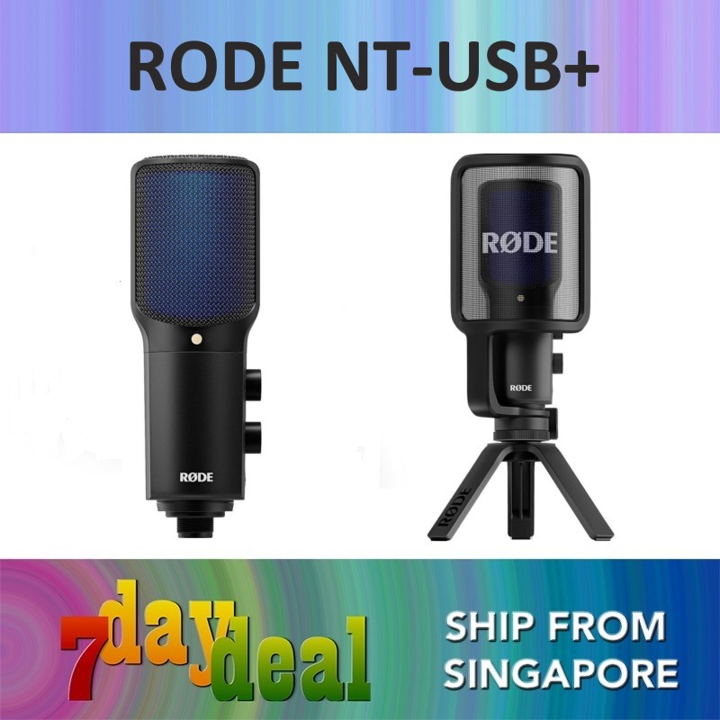 Rode NT-USB+ Plus Professional USB Microphone | Shopee Singapore