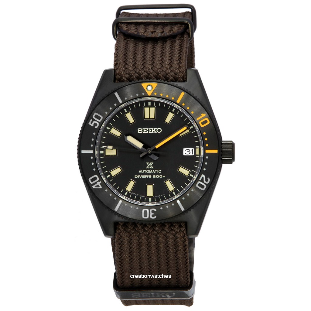 Seiko Prospex Black Series Limited Edition 1970 Automatic Divers SPB253 ...